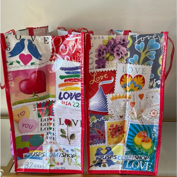 USPS | Bags | New Love Collage Tote Bag Usps Store Picture Of Love ...